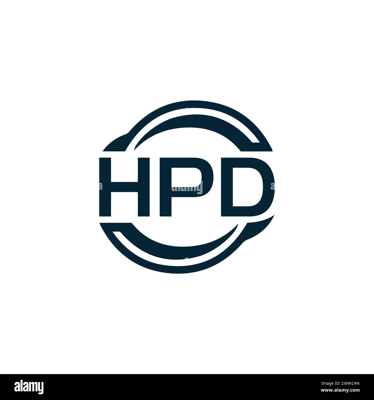 HPD logo. H P D design. White HPD letter. HPD, H P D letter logo design ...