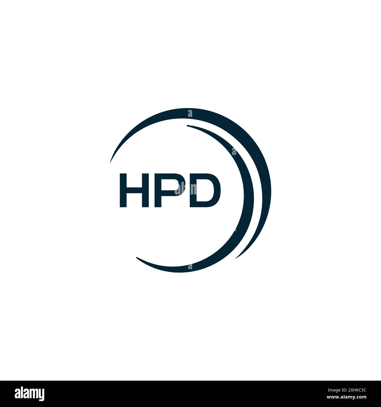 HPD logo. H P D design. White HPD letter. HPD, H P D letter logo design ...