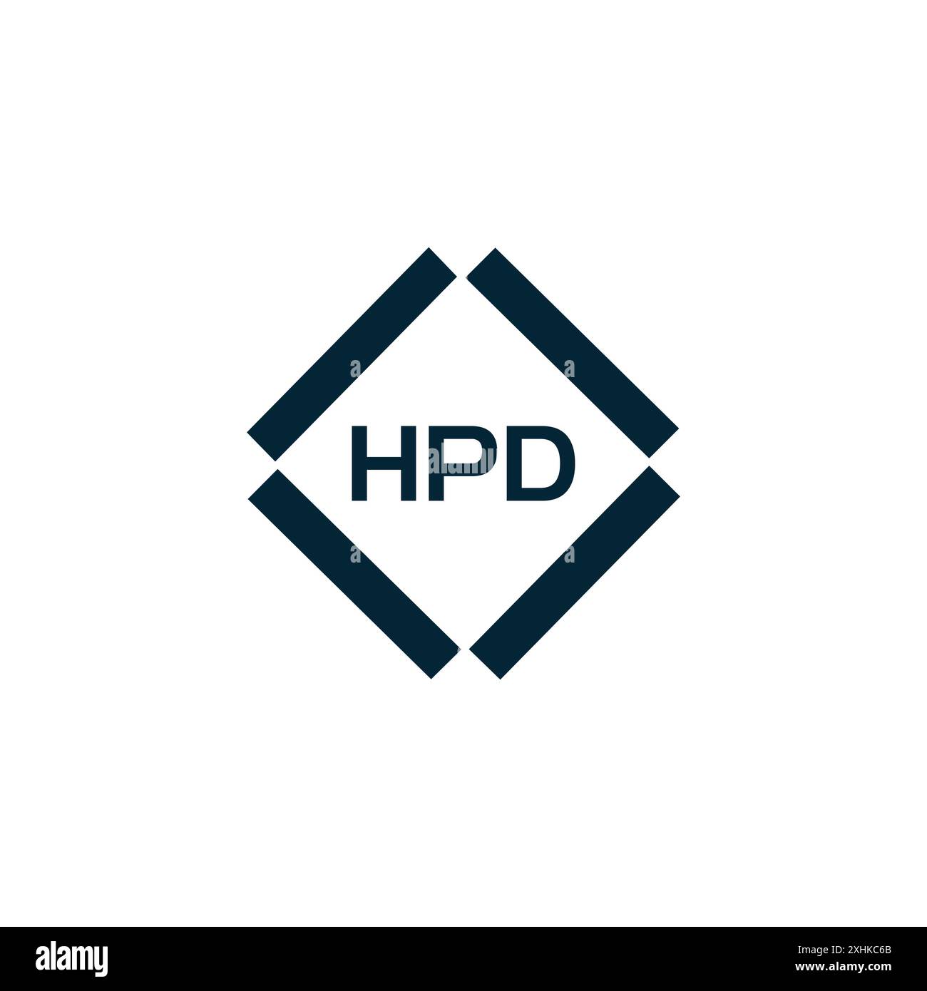 HPD logo. H P D design. White HPD letter. HPD, H P D letter logo design ...