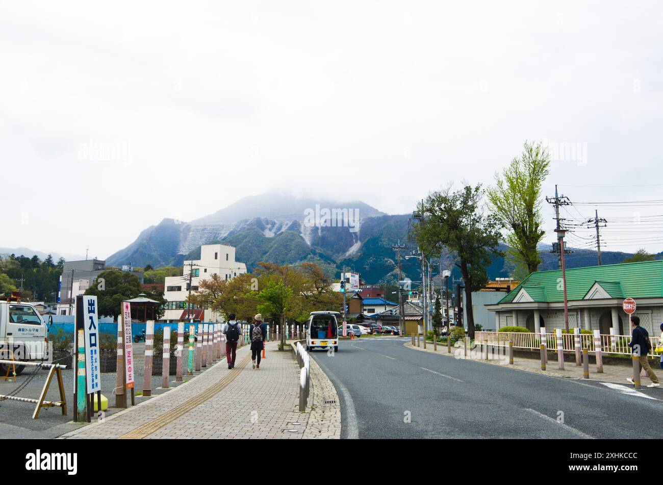 Townscape of Chichibu in Saitama prefecture, Kanto, Japan Stock Photo ...