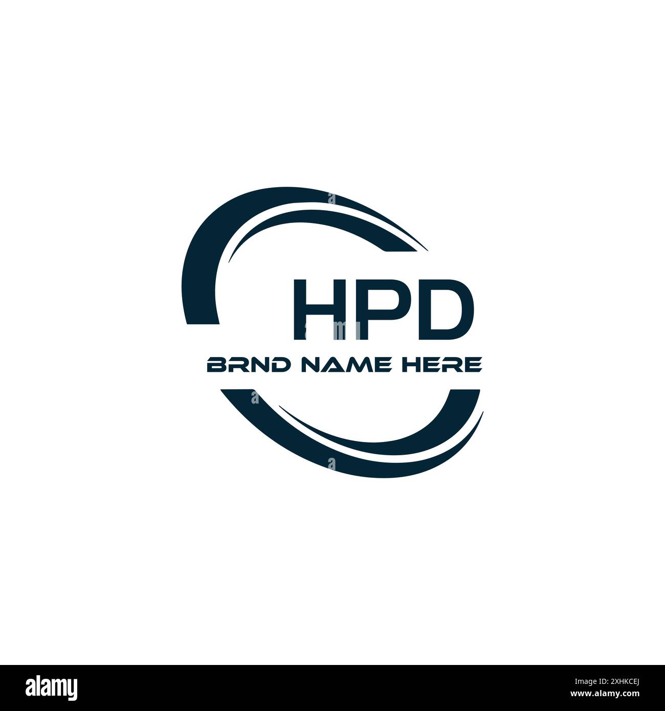 HPD logo. H P D design. White HPD letter. HPD, H P D letter logo design ...