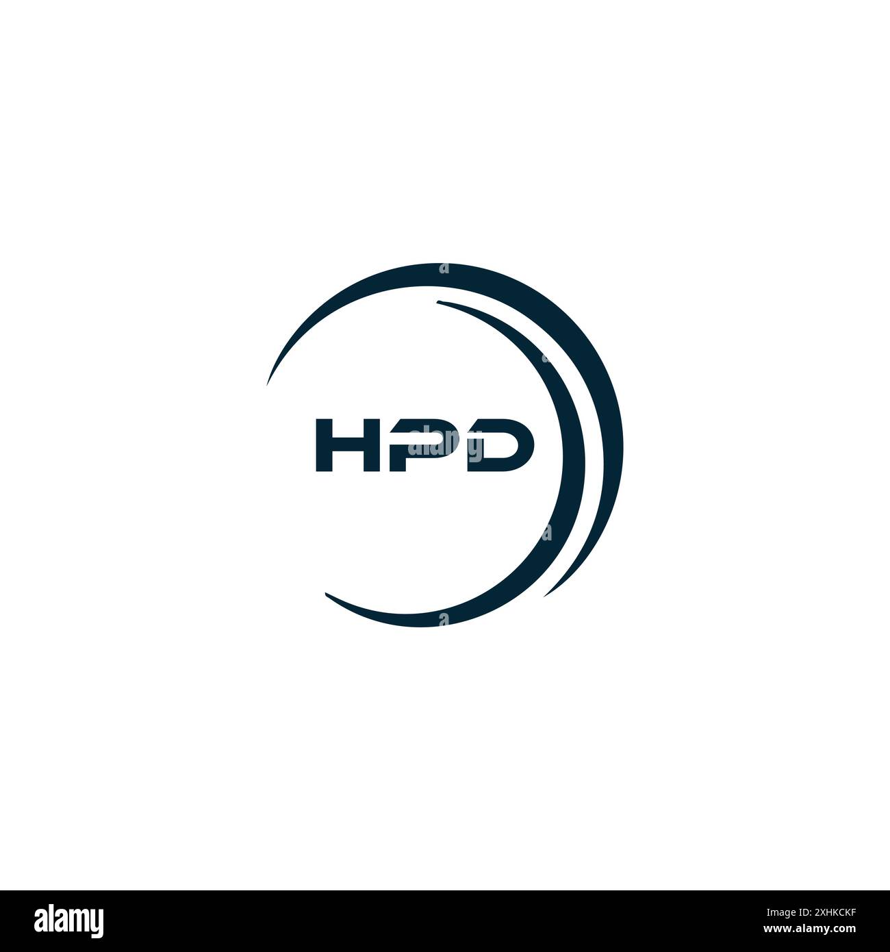 HPD logo. H P D design. White HPD letter. HPD, H P D letter logo design ...