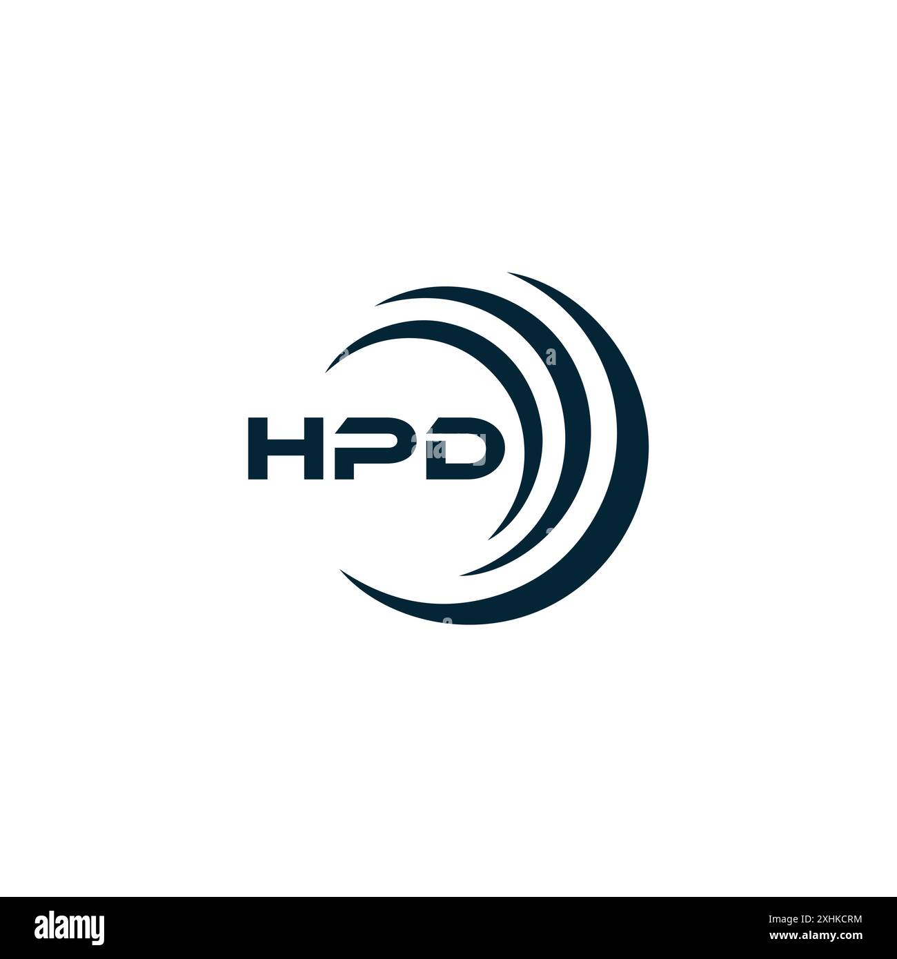 HPD logo. H P D design. White HPD letter. HPD, H P D letter logo design ...