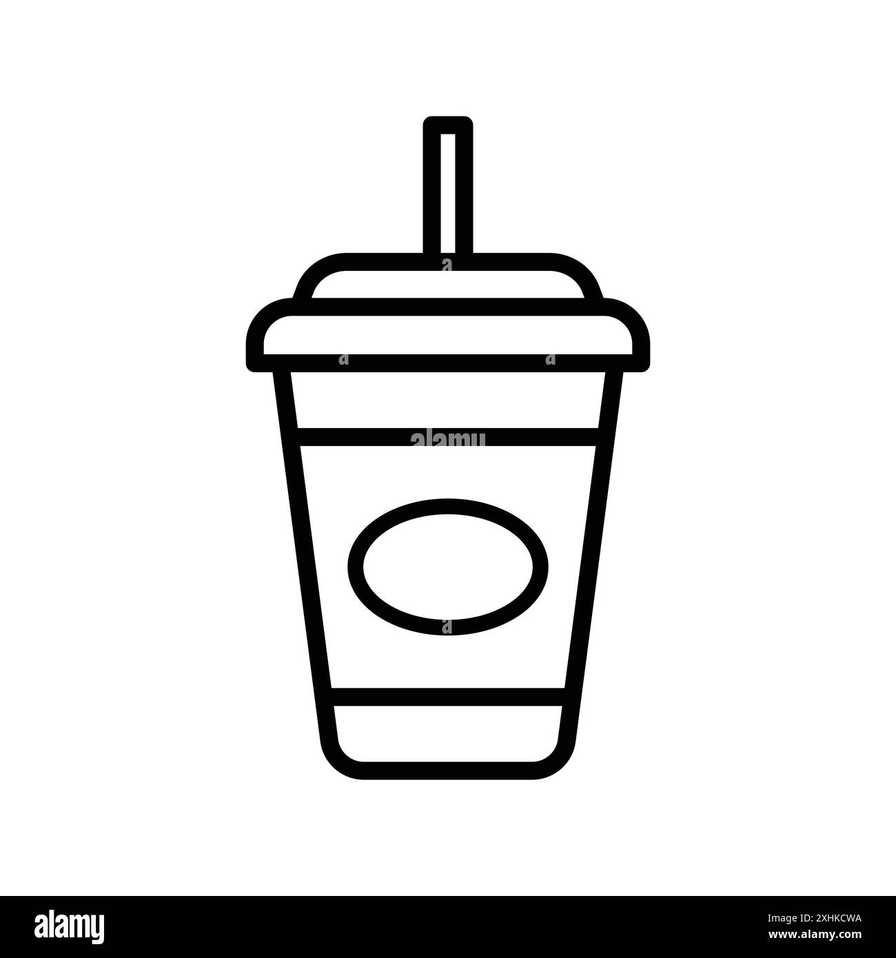 Takeout drink icon template Cut Out Stock Images & Pictures - Alamy