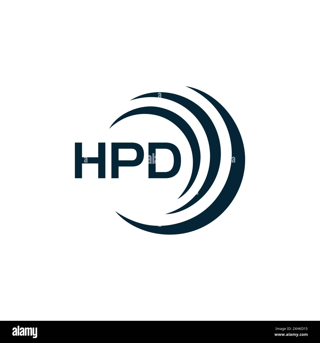 HPD logo. H P D design. White HPD letter. HPD, H P D letter logo design ...
