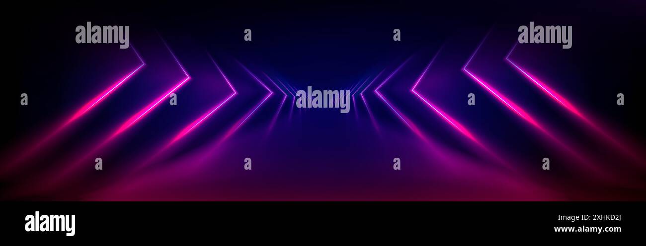 Triangle space tunnel Stock Vector Images - Alamy