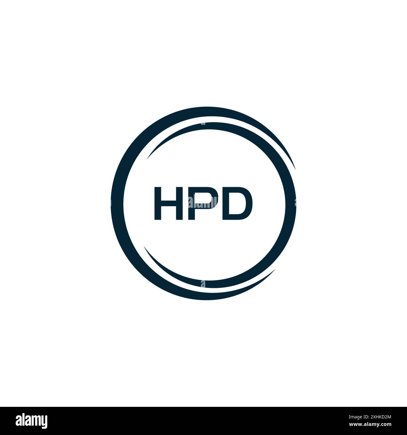 HPD logo. H P D design. White HPD letter. HPD, H P D letter logo design ...