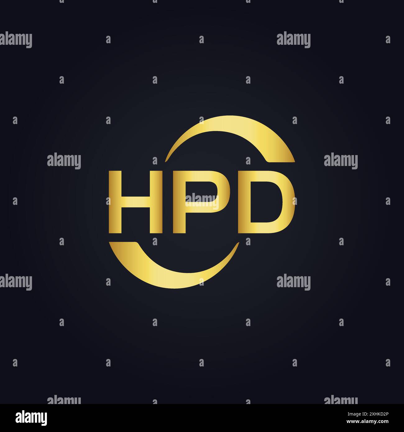 Hpd gold logo hi-res stock photography and images - Alamy