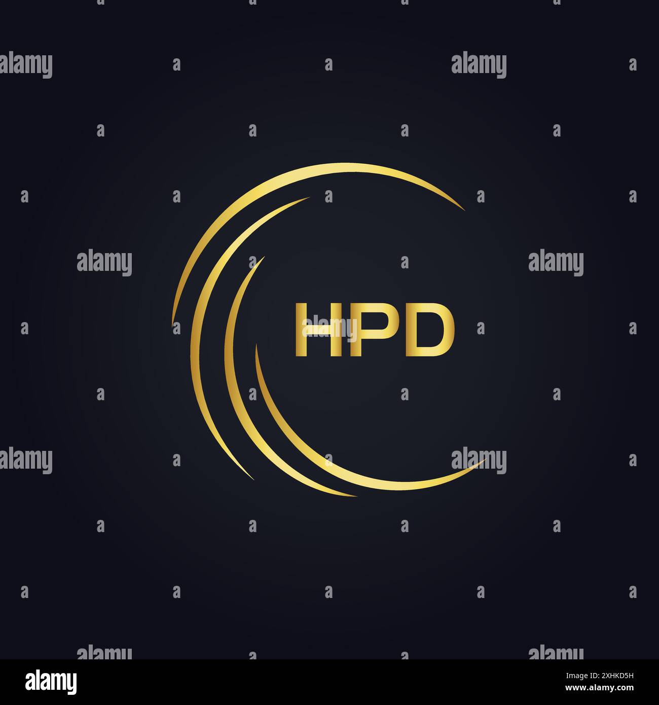 Hpd gold logo hi-res stock photography and images - Alamy