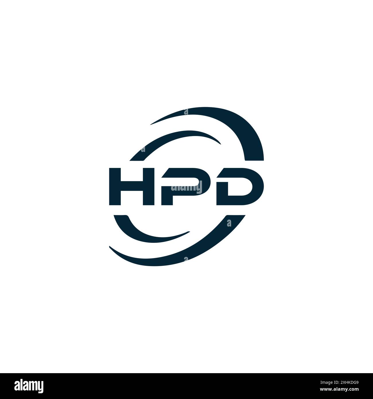 HPD logo. H P D design. White HPD letter. HPD, H P D letter logo design ...