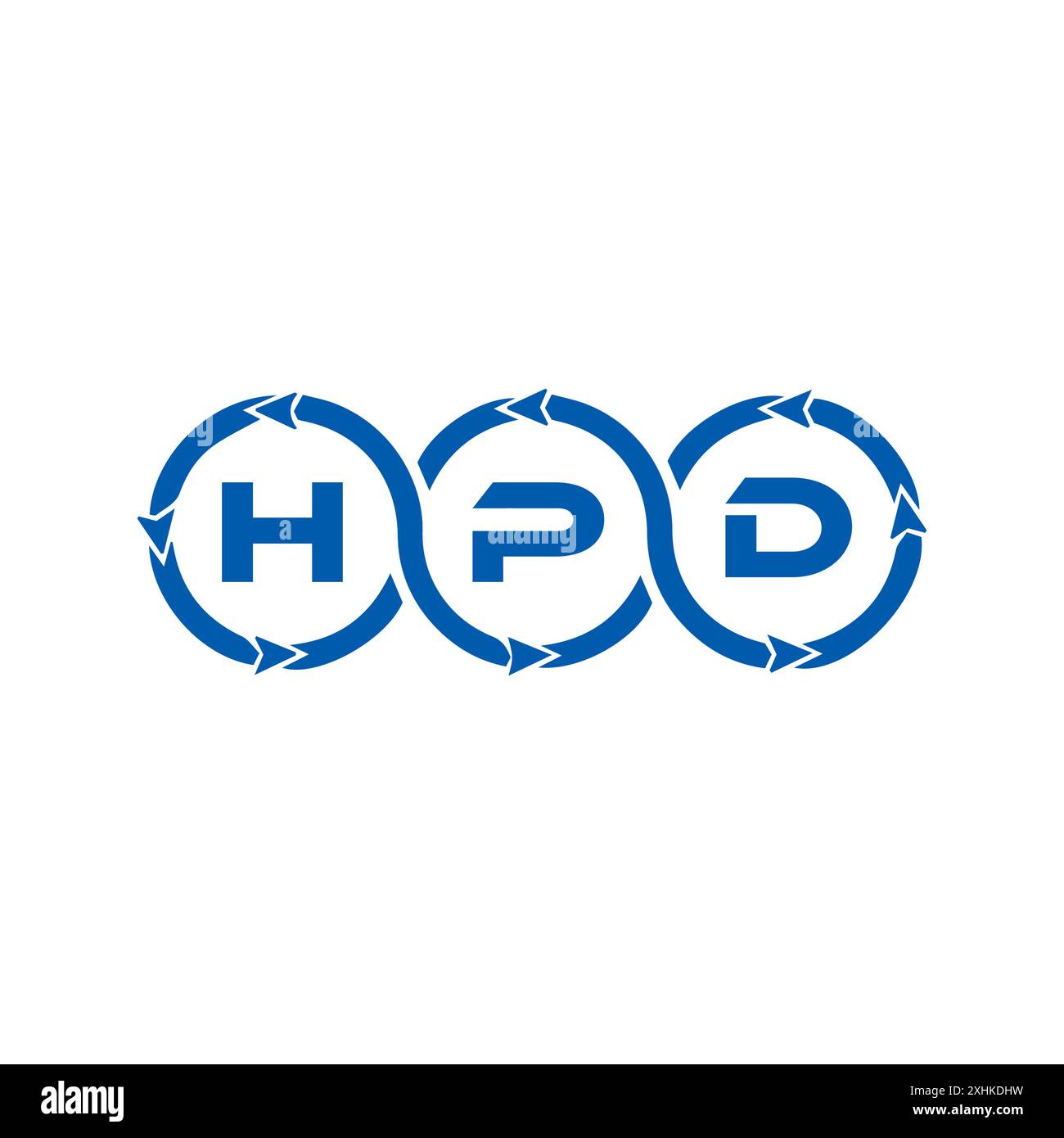 HPD logo. H P D design. White HPD letter. HPD, H P D letter logo design ...