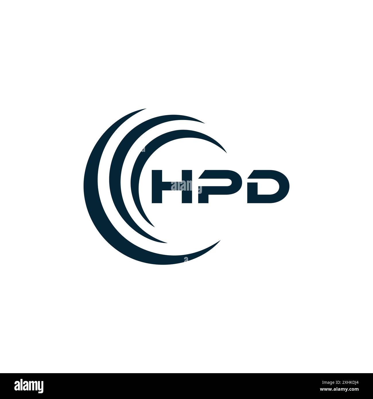 HPD logo. H P D design. White HPD letter. HPD, H P D letter logo design ...