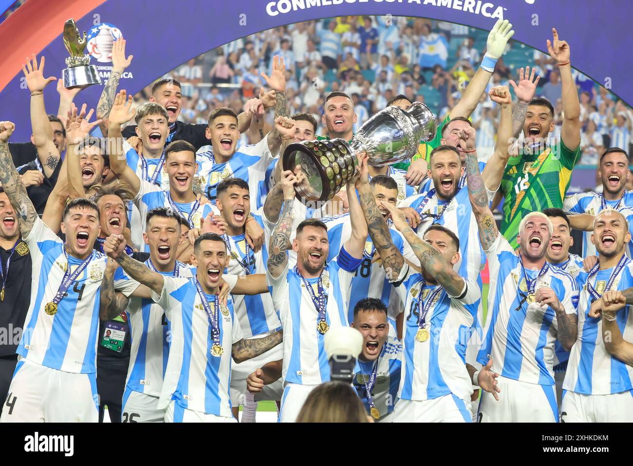 Argentina colombia copa america hard rock stadium miami vanes hi-res ...