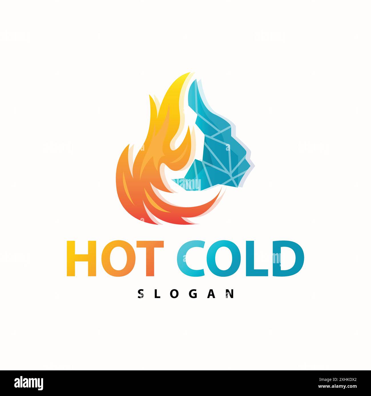 Ice and flame Stock Vector Images - Alamy