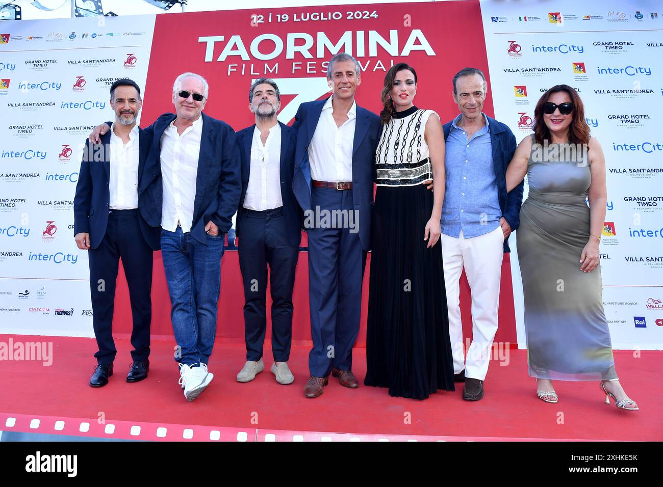 Taormina: Ancient theatre: Red carpet and second evening Taormina Film ...