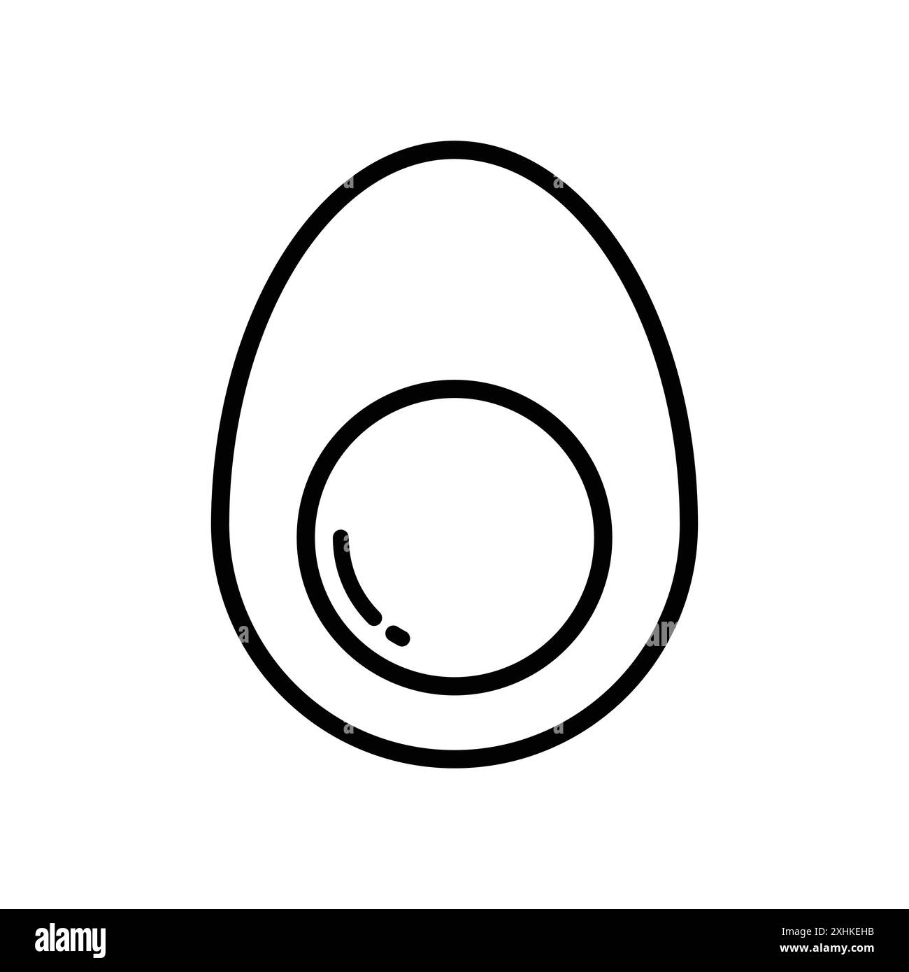Yolk Black And White Clipart