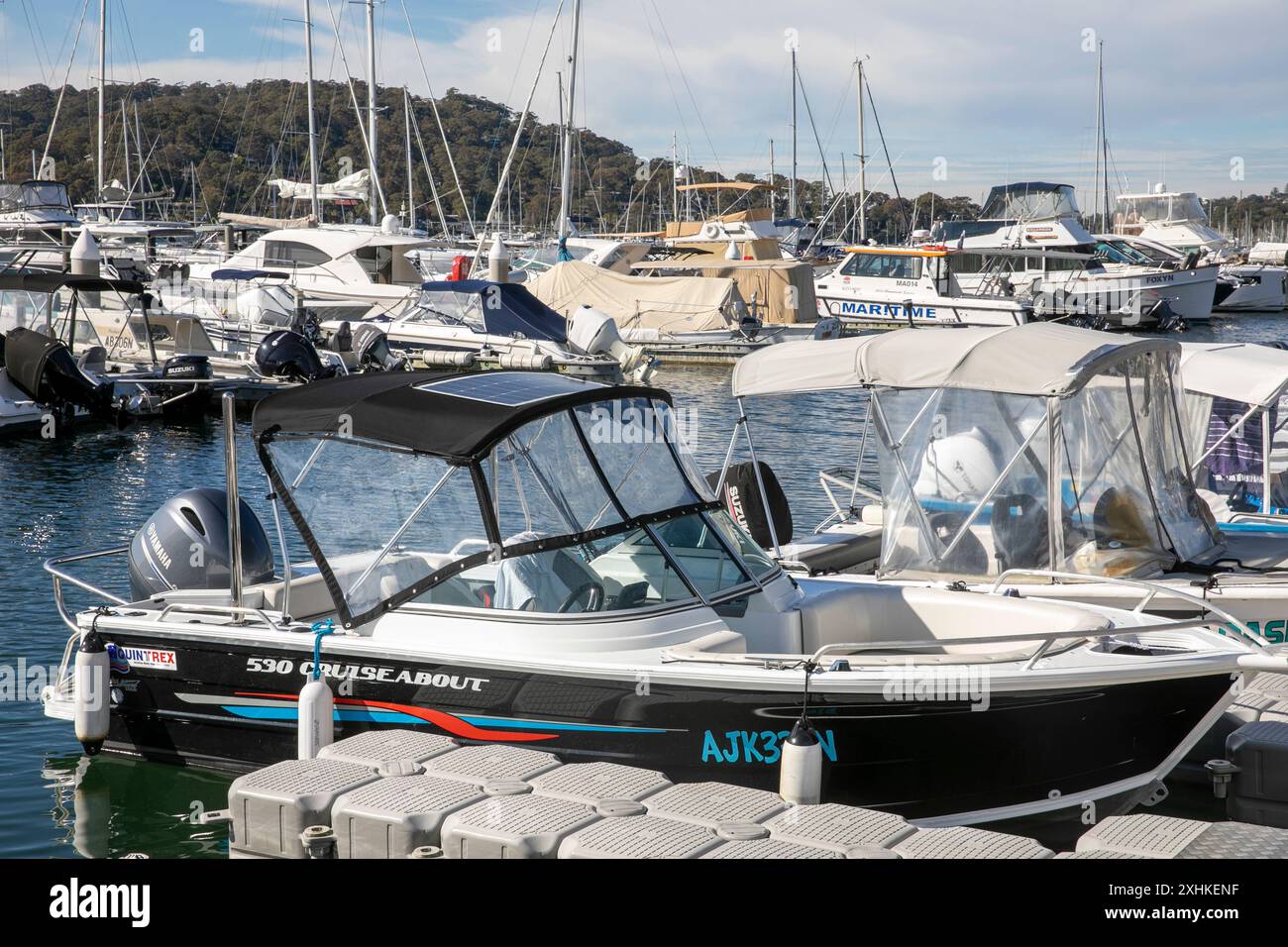 Quintrex cruiseabout boat hi-res stock photography and images - Alamy