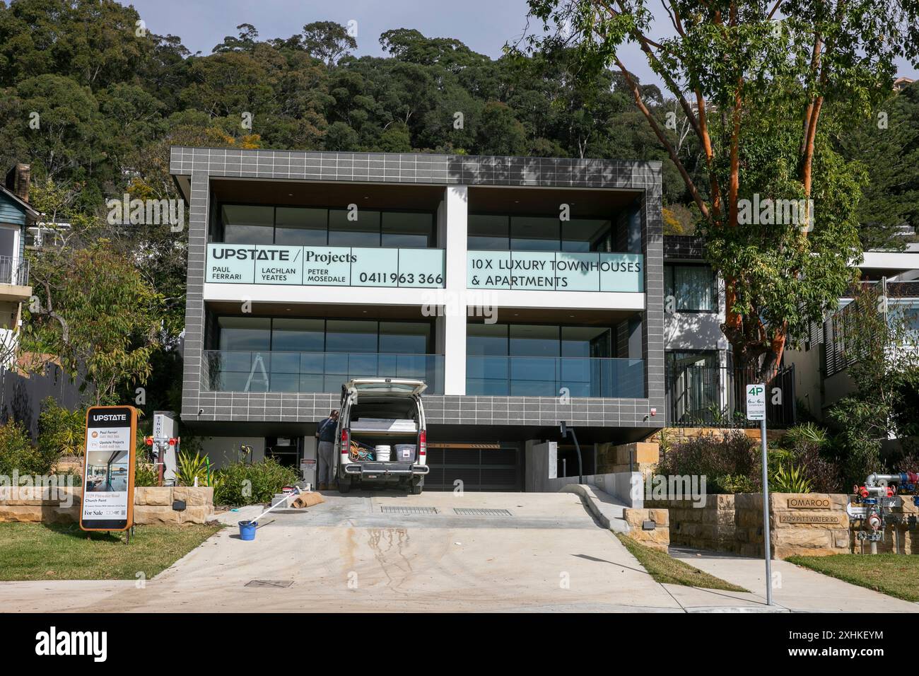 Church Point Sydney, 10 new townhouses residences being built for sale ...