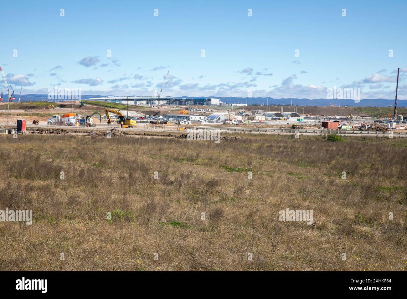 Western Sydney International Airport ( Nancy-Bird Walton) being ...