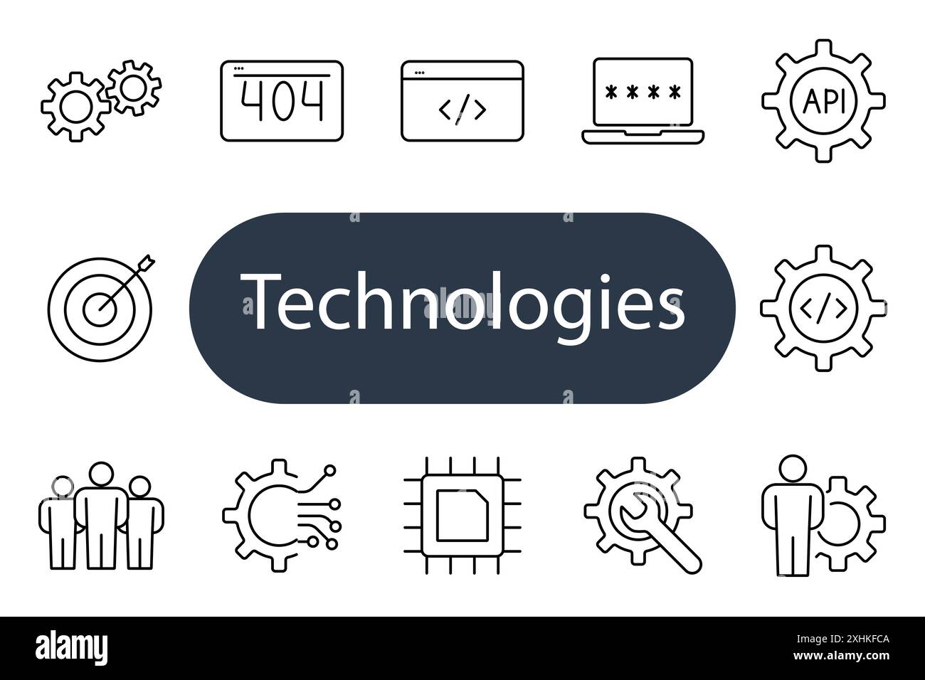 Gears and electronics Stock Vector Images - Alamy