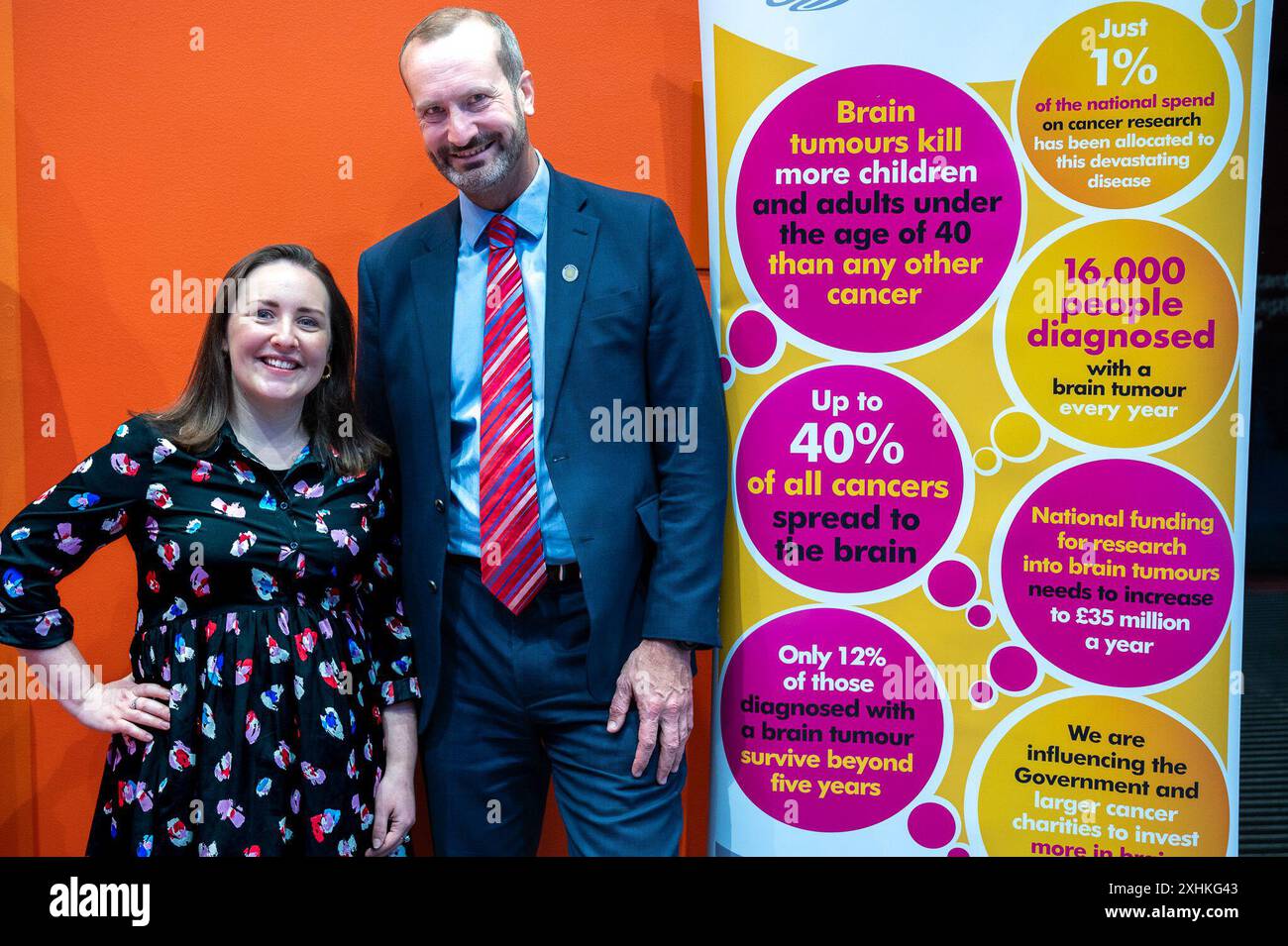 Undated handout photo issued by Brain Tumour Research of Dan Knowles ...