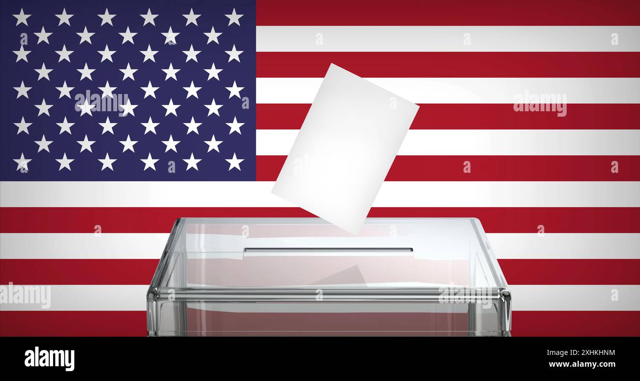 American election ballot box hi-res stock photography and images - Alamy