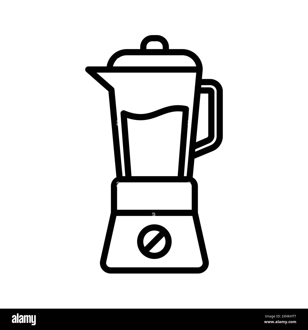 kitchen blender icon vector design template in white background Stock ...