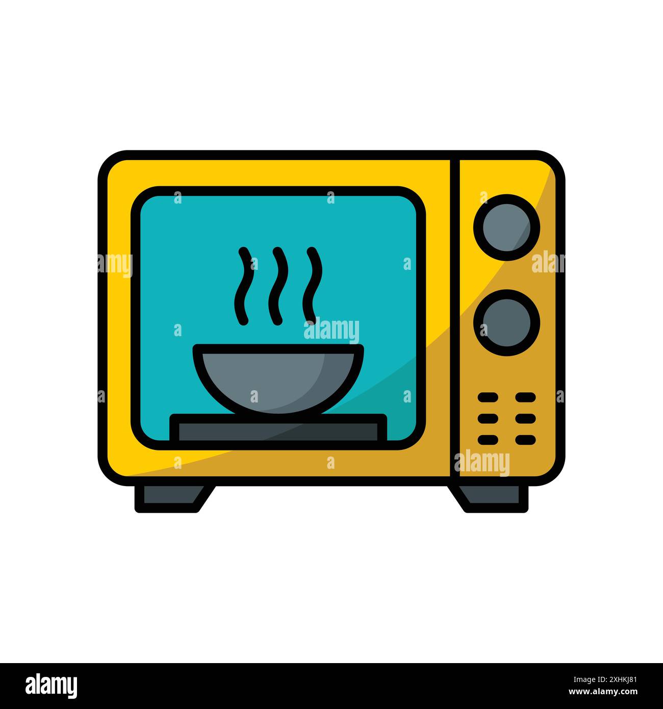Timer microwave icon simple hi-res stock photography and images - Alamy