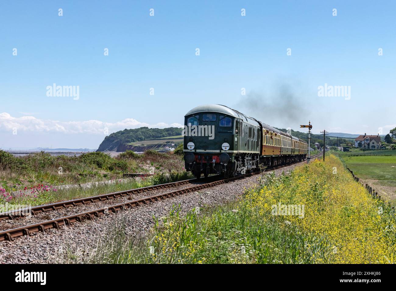West Somerset Railway Diesel Gala 2024, Class 24 diesel locomotive ...