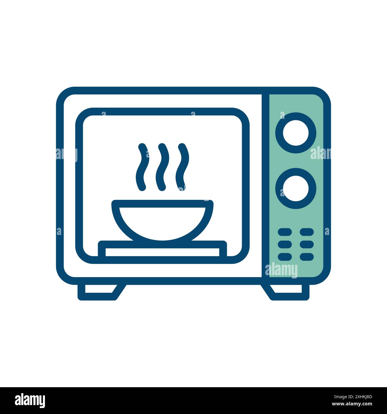 microwave icon vector design template in white background Stock Vector ...