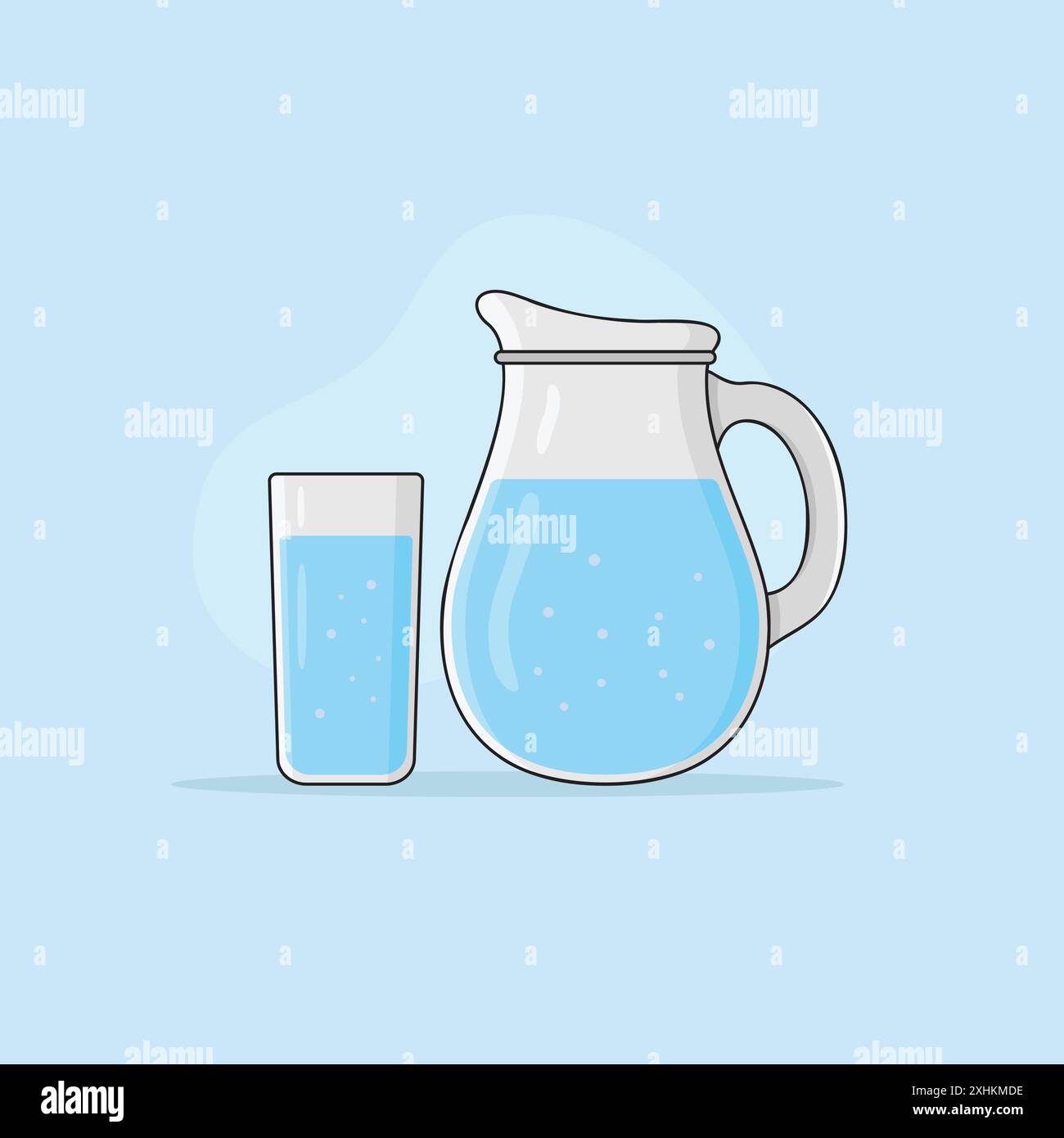 Carafe a decanter Stock Vector Images - Alamy
