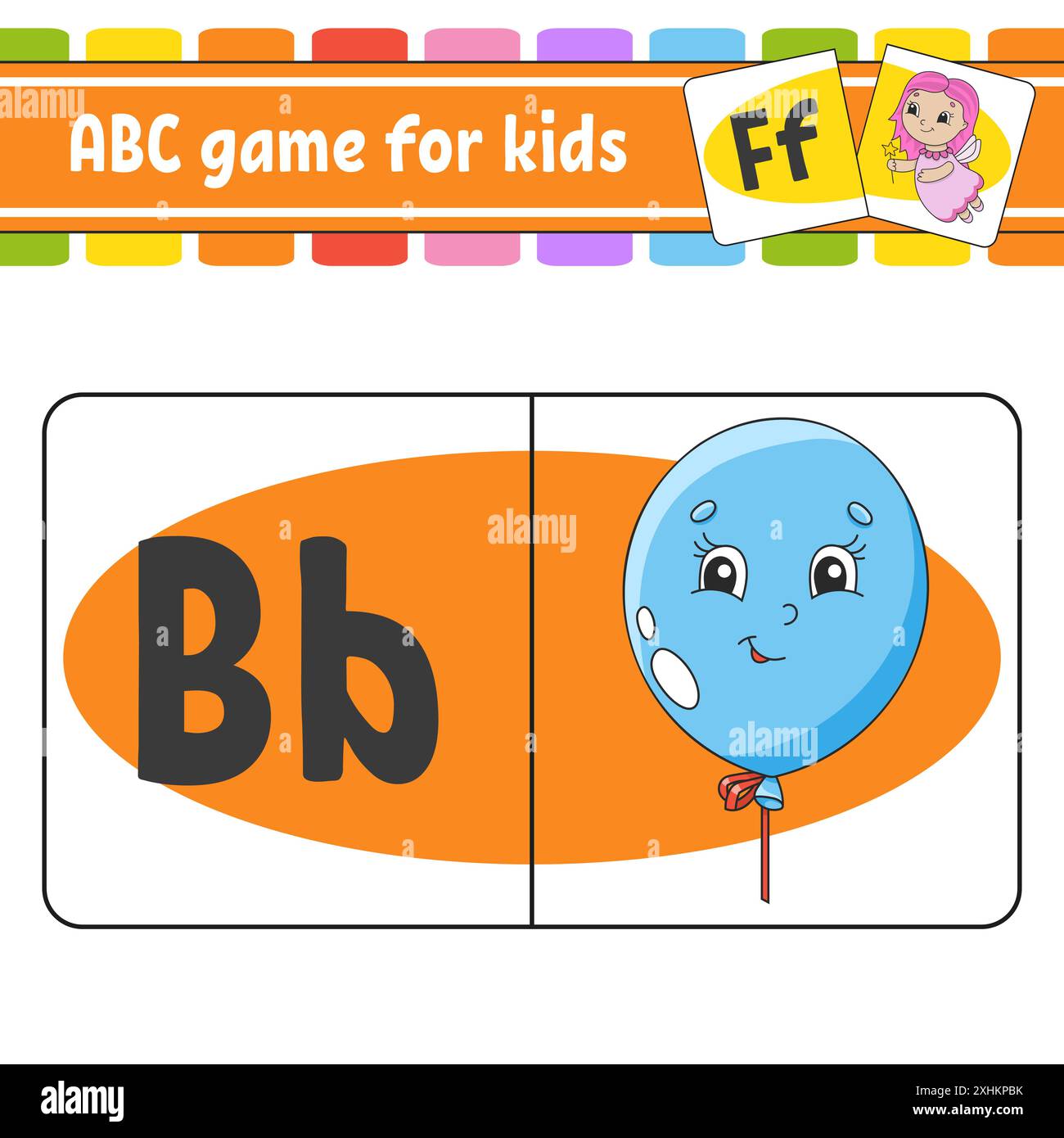 ABC flash cards. Alphabet for kids. Learning letters. Education ...