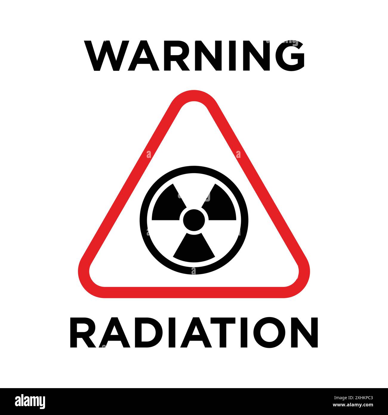 Nuclear contamination badge Stock Vector Images - Alamy