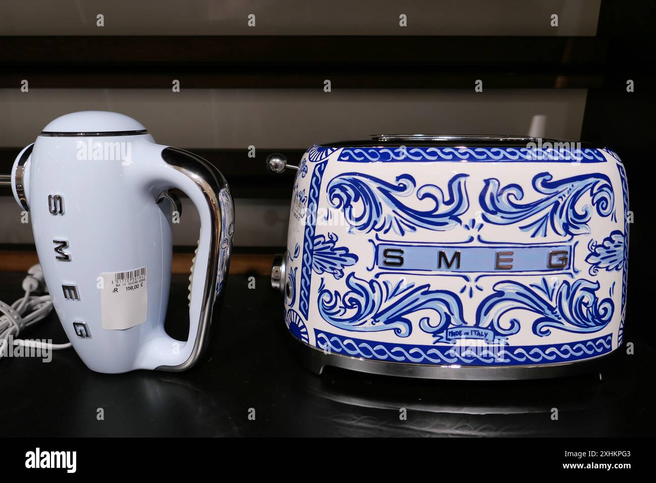 SMEG ITALIAN DESIGN HOME APPLIANCES ON DISPLAY INSIDE THE FASHION ...