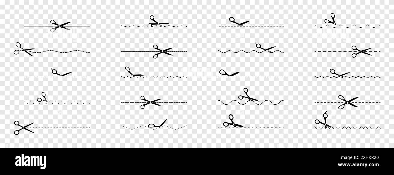 Dashed lines silhouette vector vectors hi-res stock photography and ...