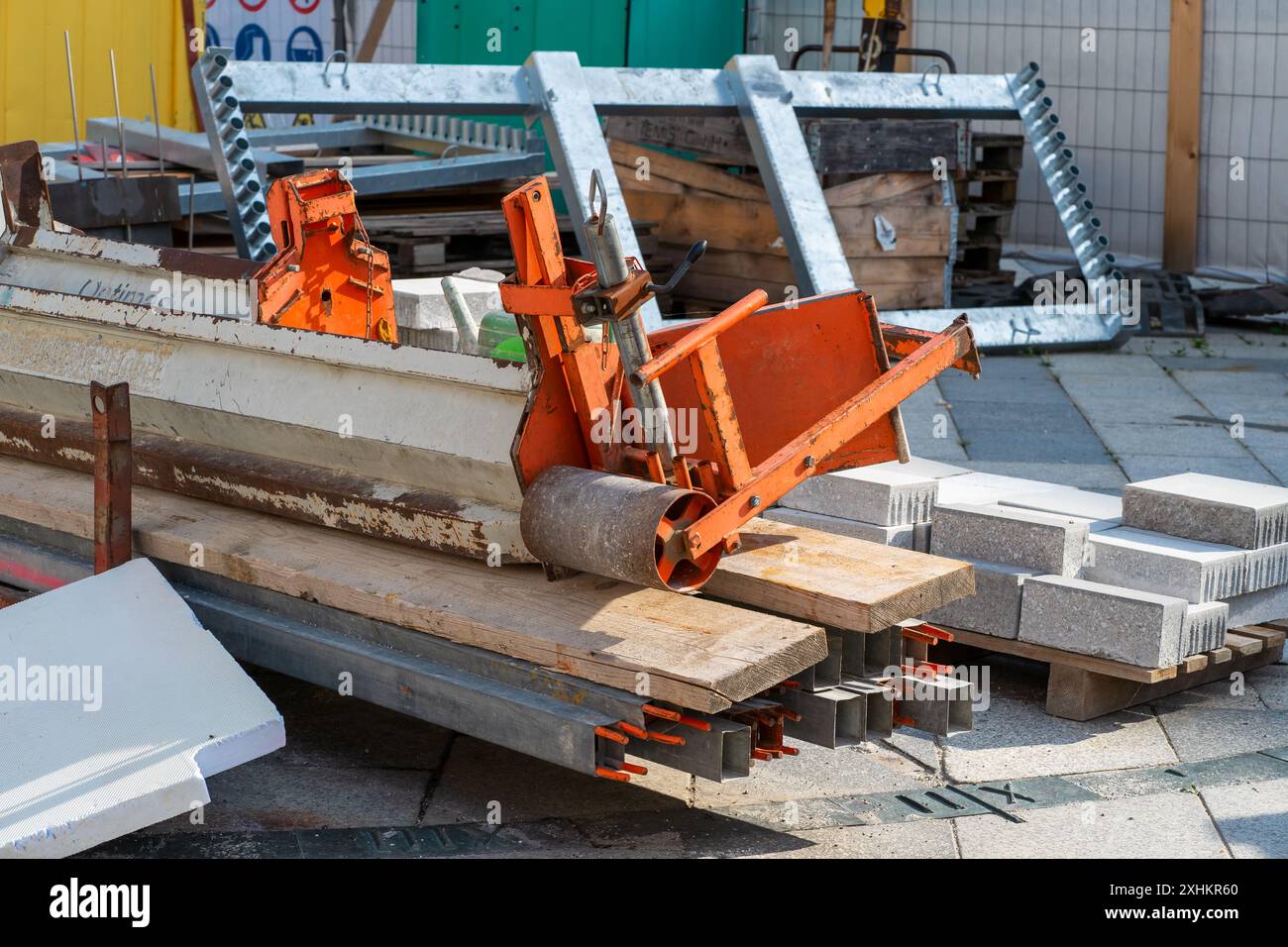 Road pavement repair construction hi-res stock photography and images ...