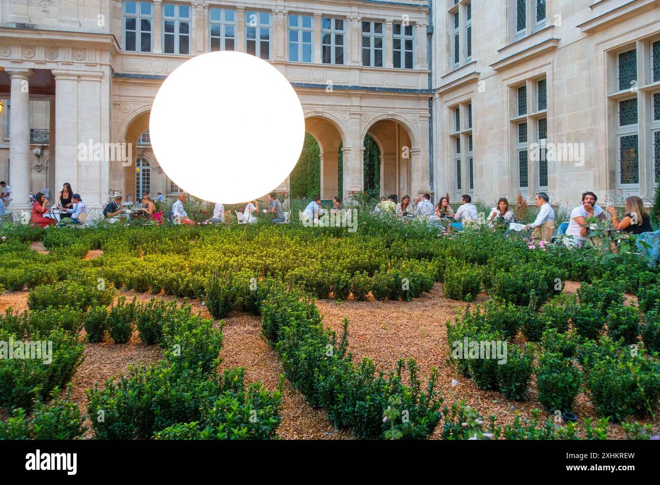 France, Paris, Marais district, Carnavalet Museum, the ephemeral ...