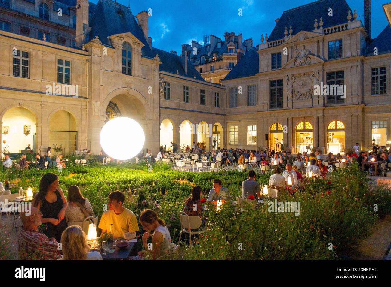 France, Paris, Marais district, Carnavalet Museum, the ephemeral ...