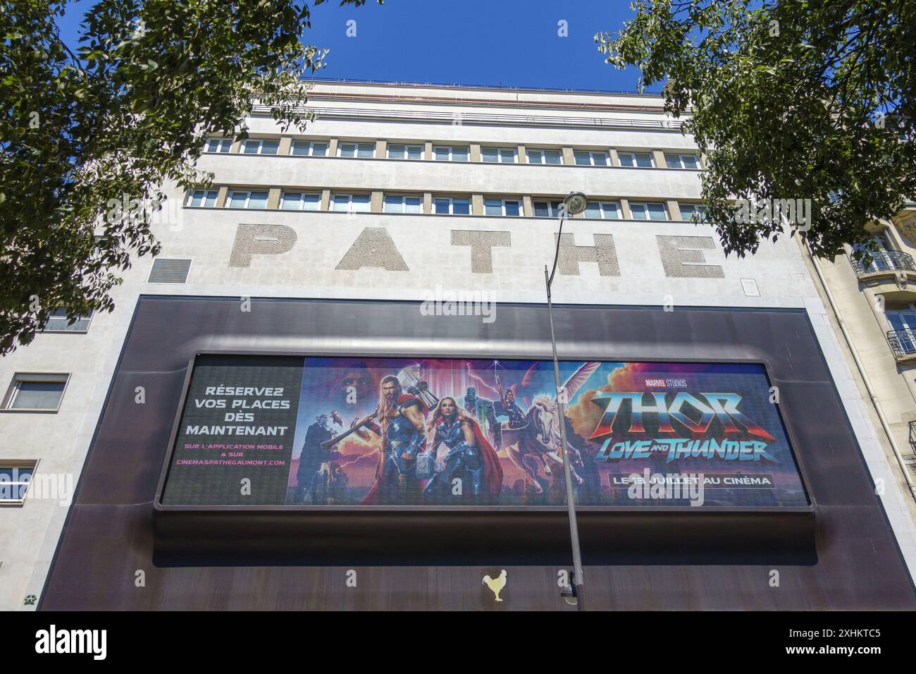 France, Paris, the Pathé Wepler cinema in the 18th arrondissement of ...