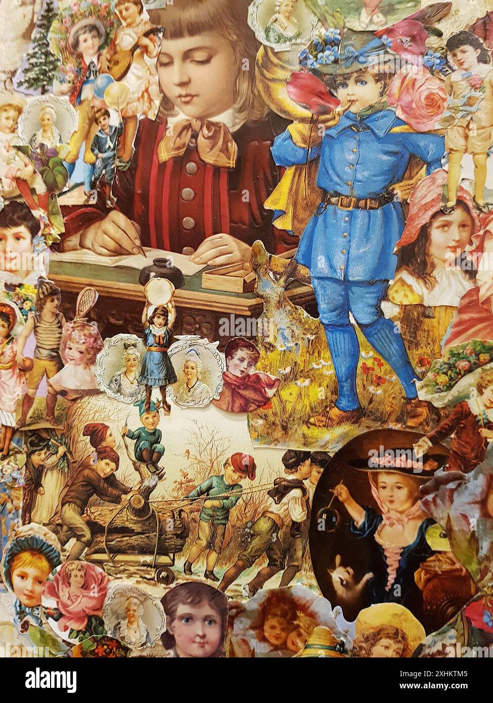 Victorian montage hi-res stock photography and images - Alamy