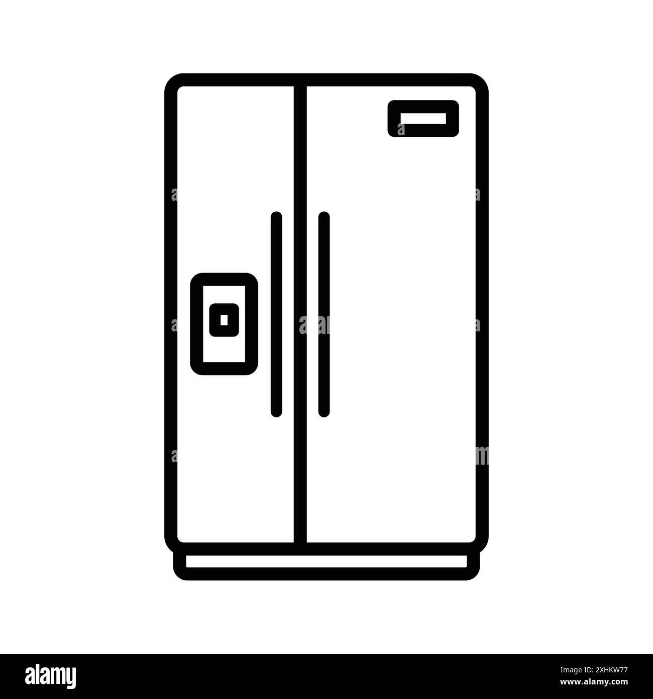 Fridge icon hi-res stock photography and images - Alamy