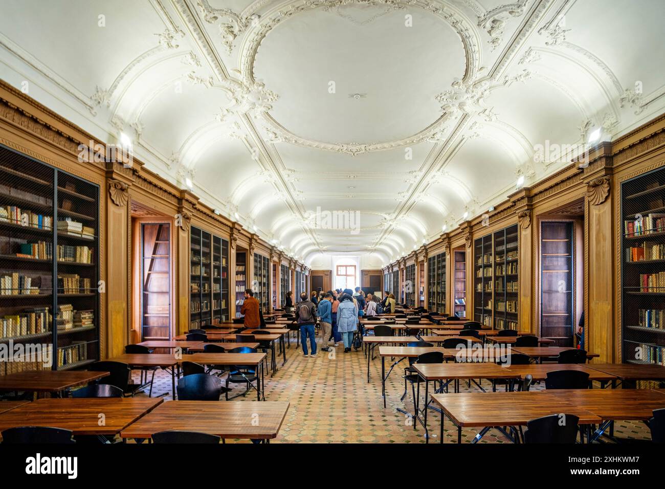 France, Paris, the Lycee Henri IV, the Library Stock Photo - Alamy