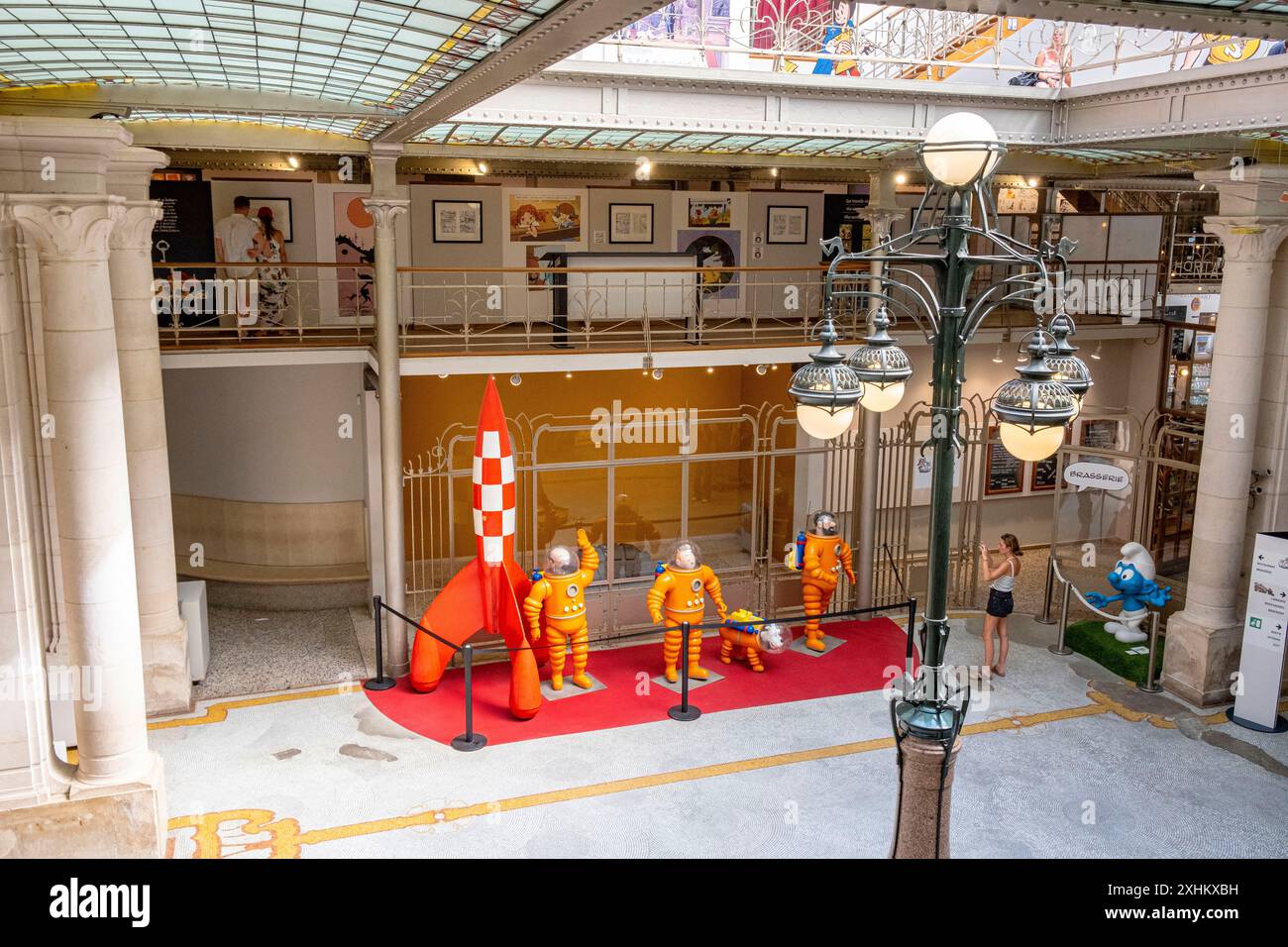 Belgium, Brussels, Rue des Sables, Belgian Comic Strip Center (Comic ...