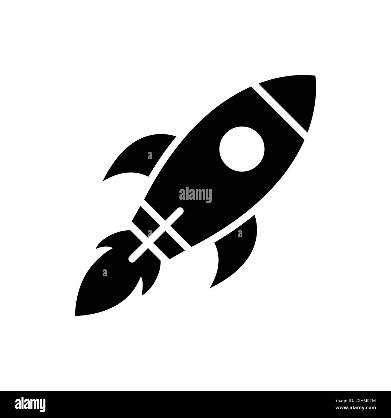 rocket icon vector design template in white background Stock Vector ...