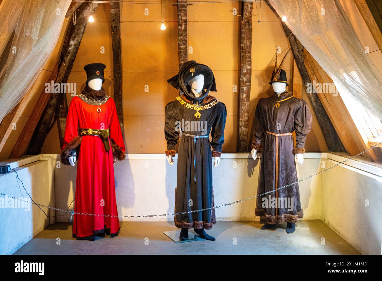 France, Paris, Marais district, Philippe Auguste enclosure wall, the ...