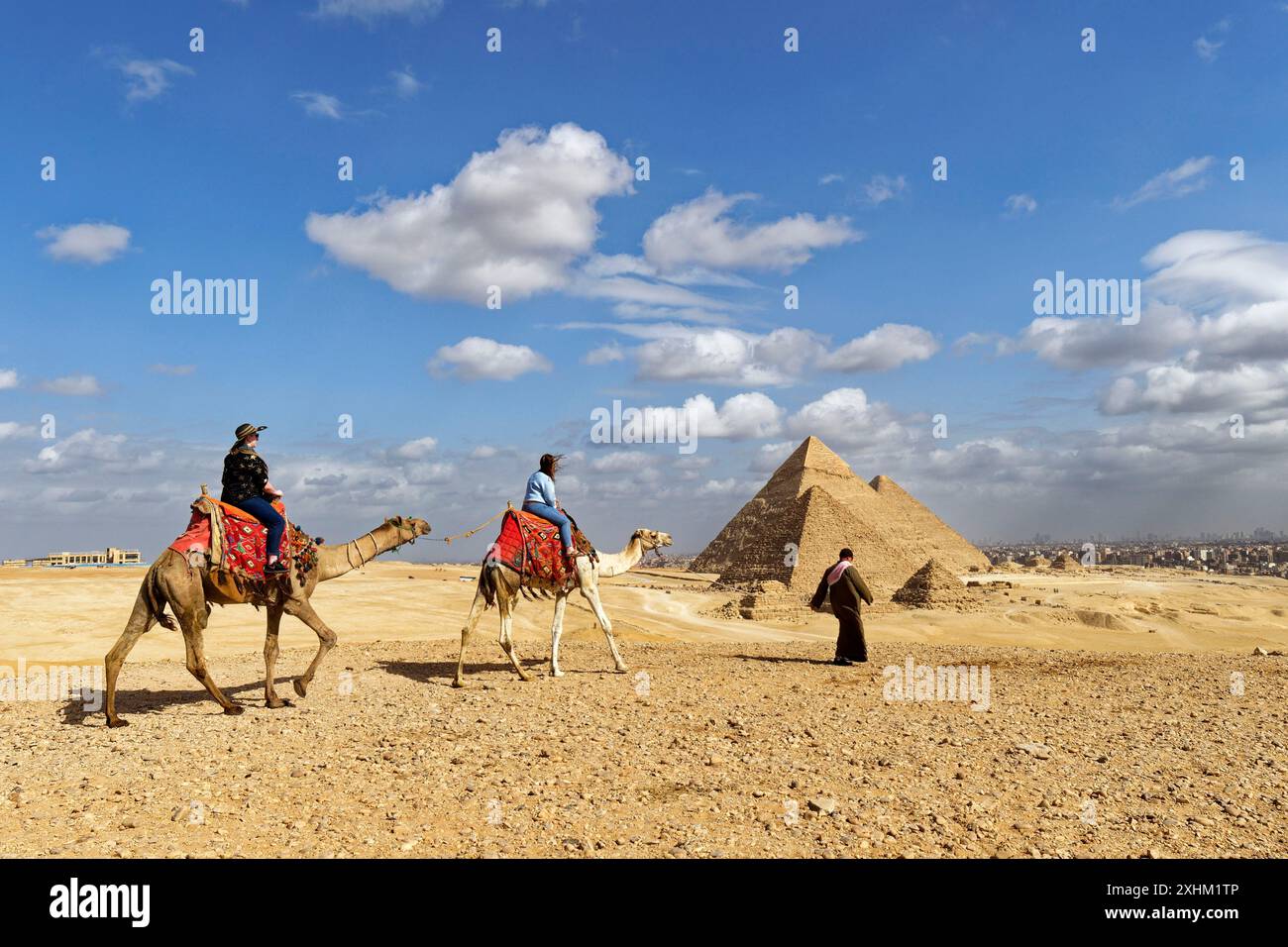 Egypt, Cairo, Giza, listed as World Heritage by UNESCO, Menkaure ...