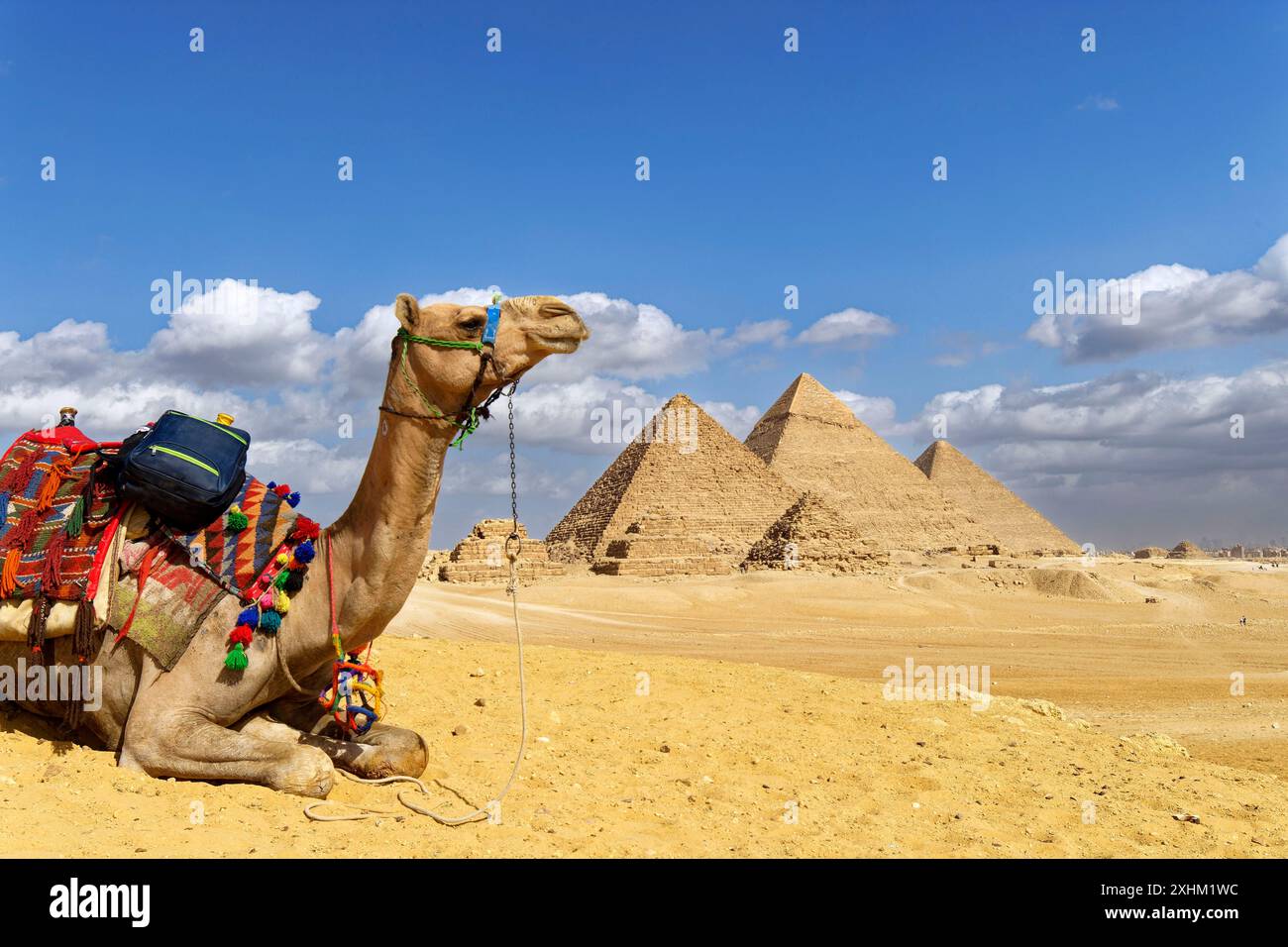 Egypt, Cairo, Giza, listed as World Heritage by UNESCO, Menkaure ...