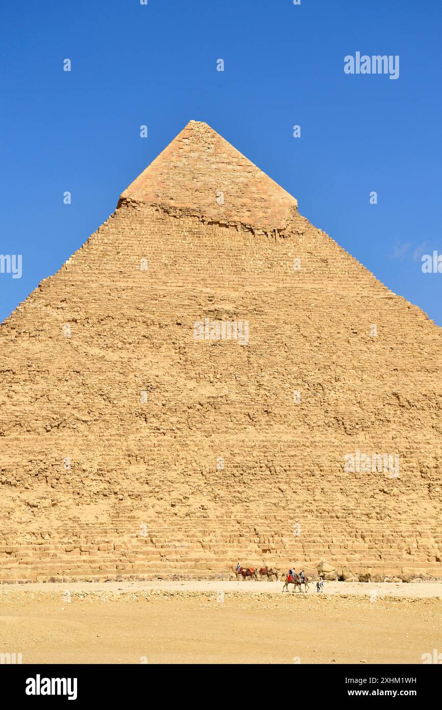 Egypt, Cairo, Giza, listed as World Heritage by UNESCO, the Khafra ...