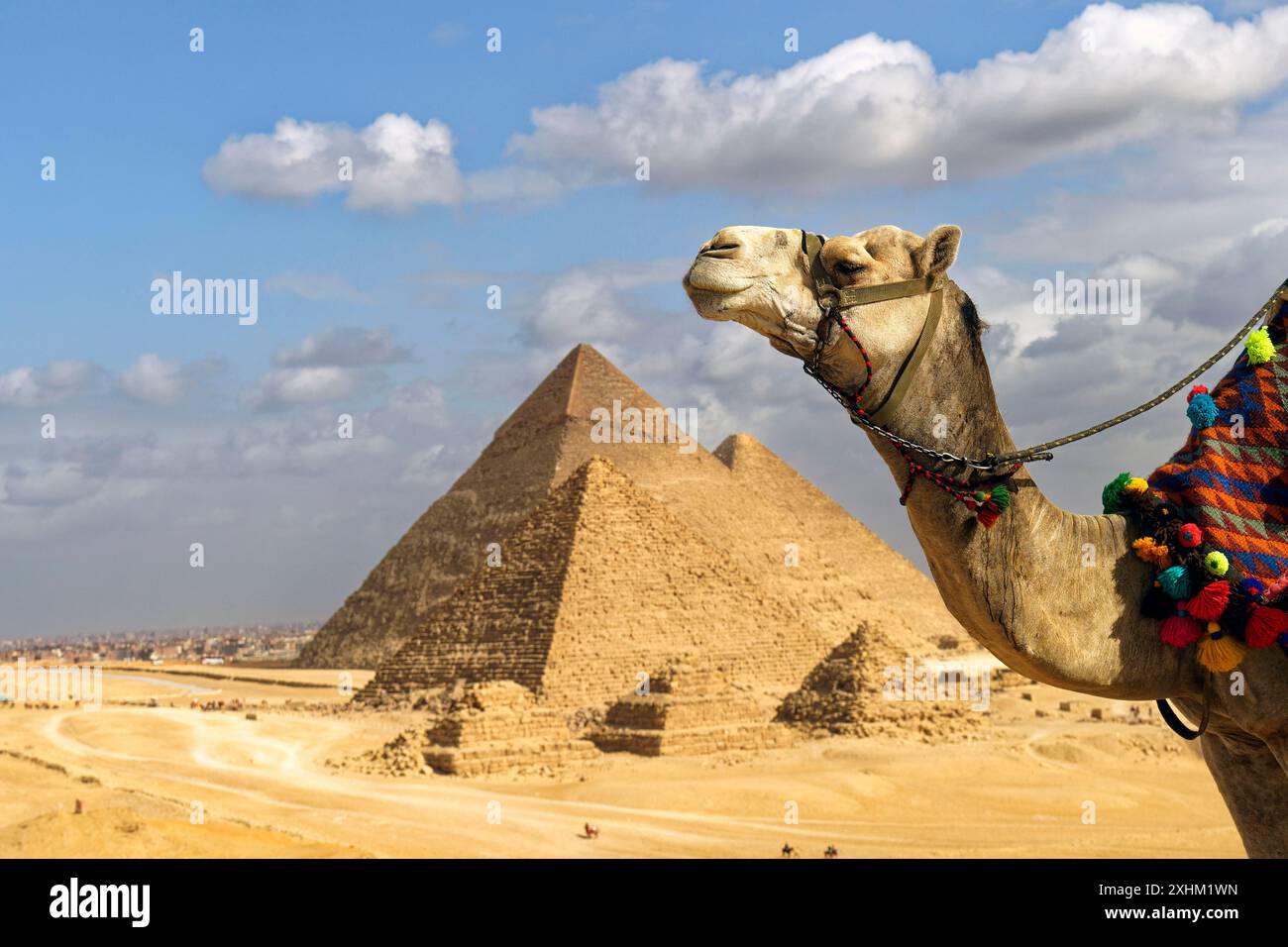 Egypt, Cairo, Giza, listed as World Heritage by UNESCO, Menkaure ...