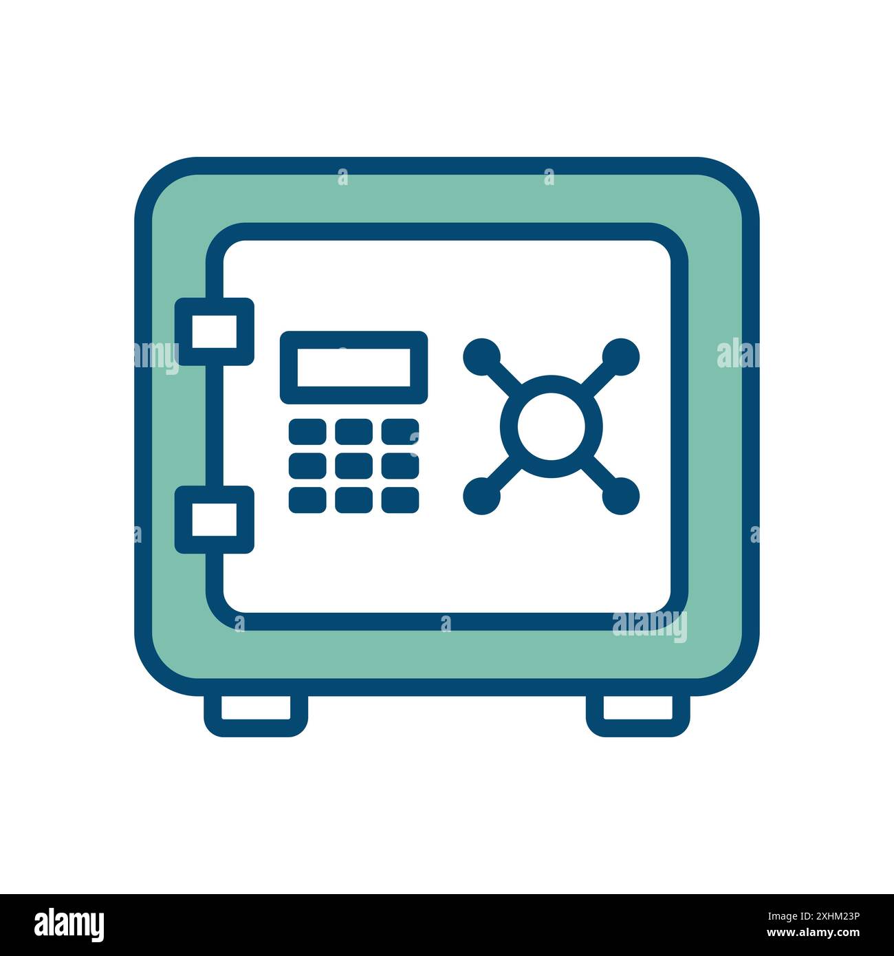 Safe icon vector hi-res stock photography and images - Alamy